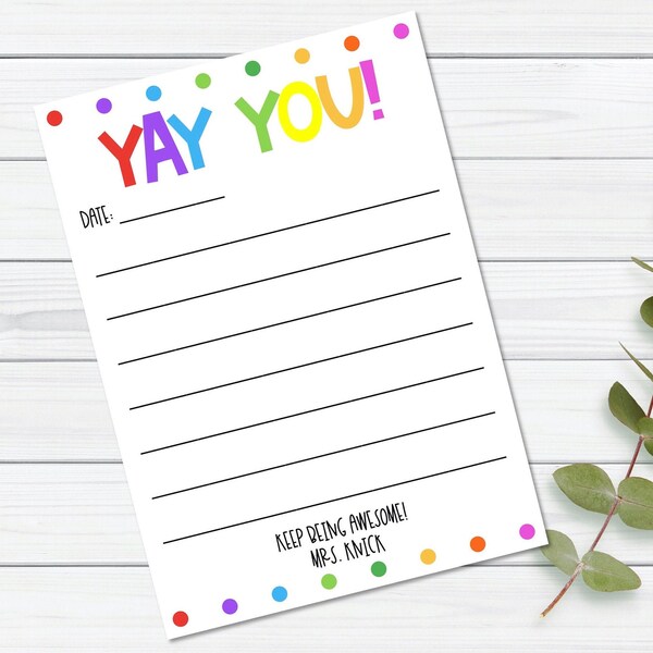 Positive Notes - Etsy