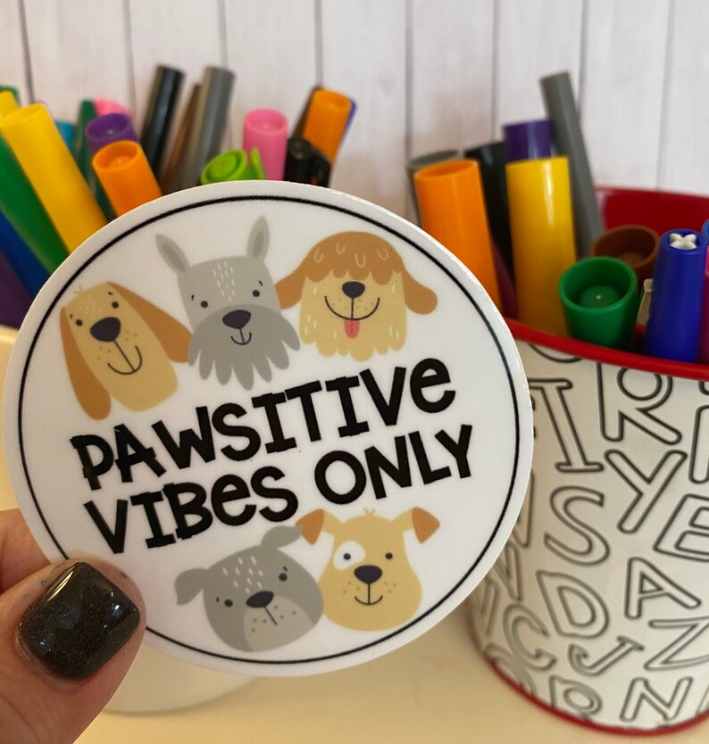 Cute Dog Sticker Dog Person Dog Breed Sticker Vinyl Dog - Etsy