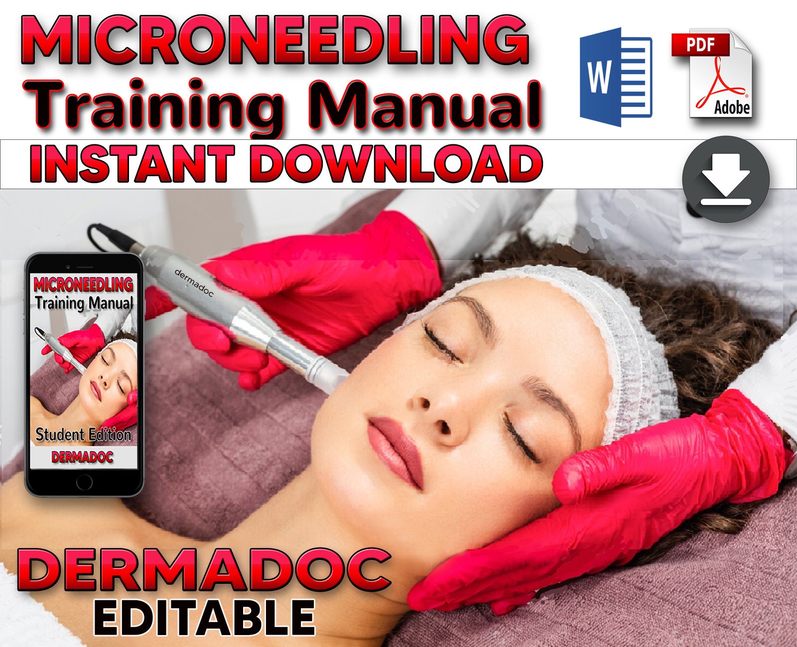 Micro Needling. PDF. Training Manual. Instant Download. - Etsy