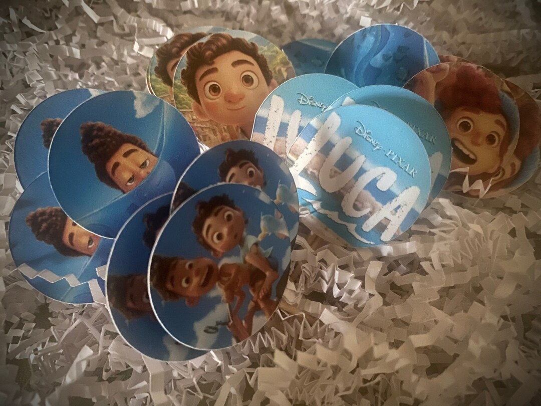 Luca Cupcake Toppers. - Etsy