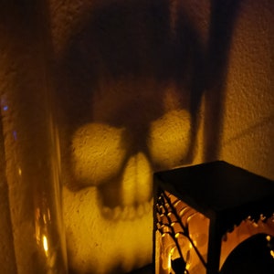 Spooky Scary Holiday Halloween Lantern Candle Light (13 - Scary Tree ...