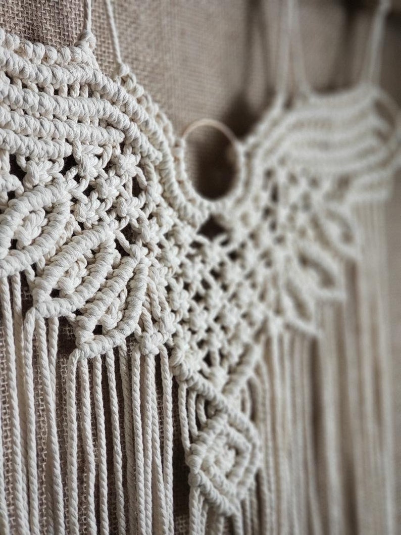 Macrame Eagle on Pacific NW Beach Wood | Etsy