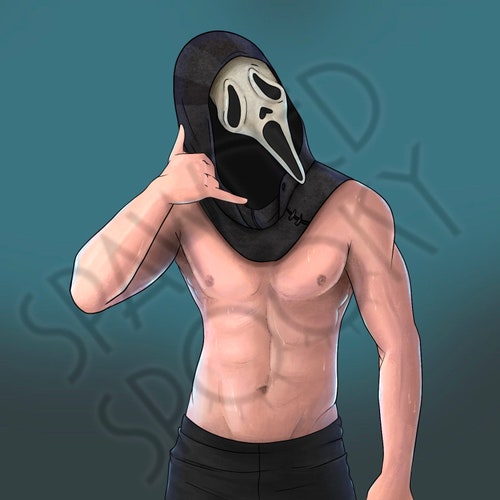 Sexy Ghostface Sticker Etsy