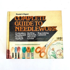 Complete Guide to Needlepoint Book | Vintage Readers Digest Needlework ...