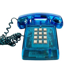 Vintage Clear Transparent Landline Telephone WORKING CONDITION | Conair ...