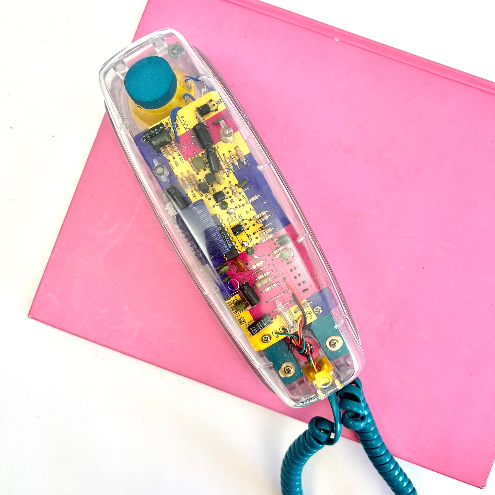 Vintage Clear Transparent Landline Telephone WORKING CONDITION | Conair ...