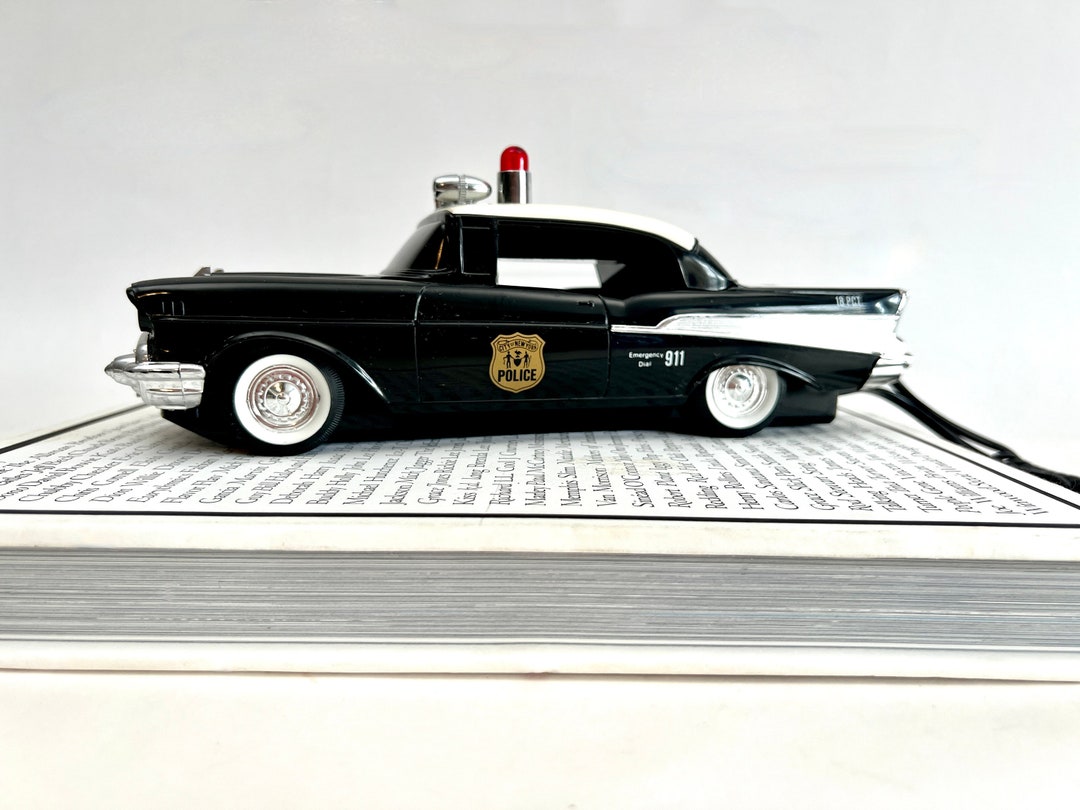 Vintage 57 Chevy Police Car Telephone Rare Chevrolet - Etsy
