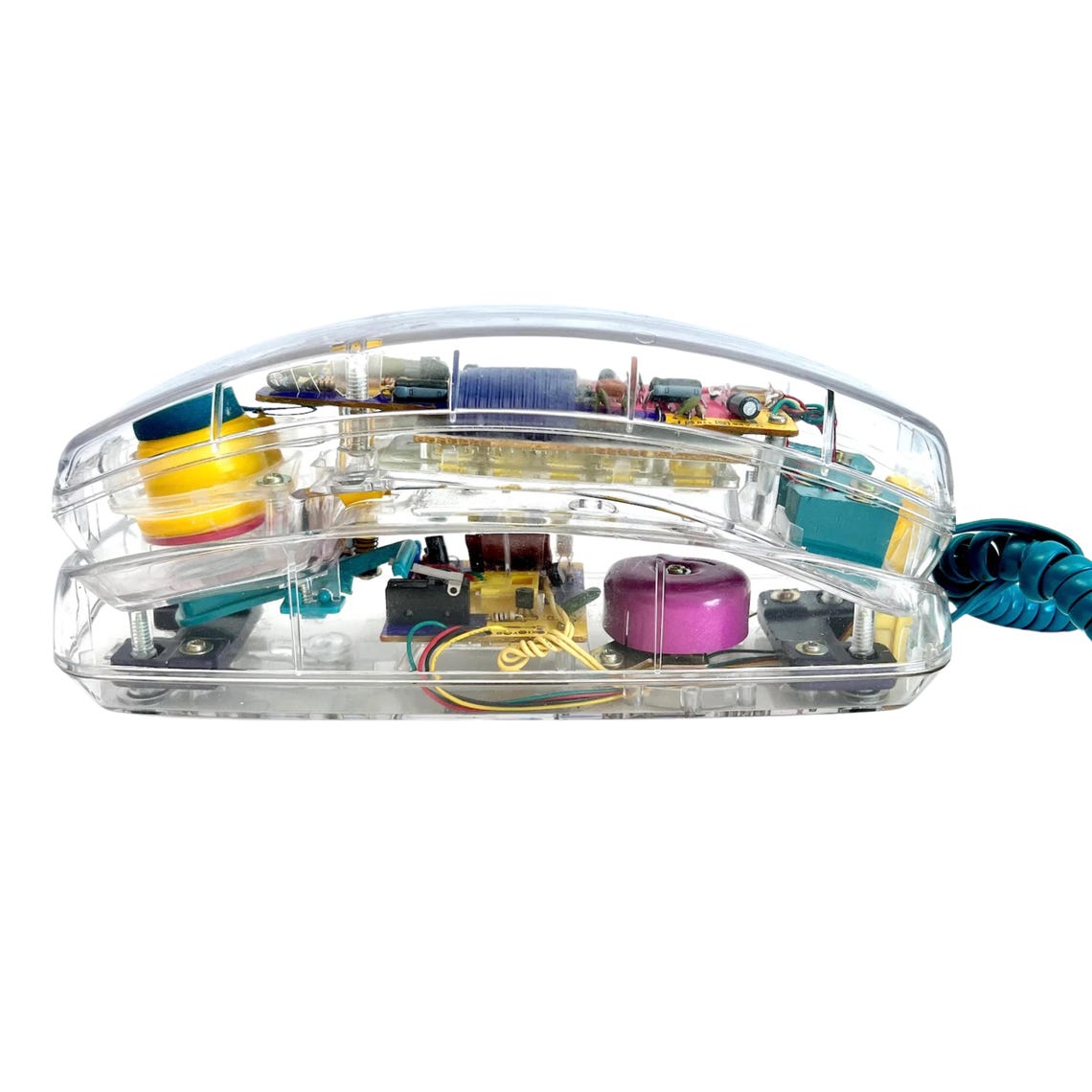 Vintage Clear Transparent Landline Telephone WORKING CONDITION | Conair ...