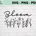 Bloom SVG - Bloom Cut File - Wildflower Svg - Plant Mama SVG ...