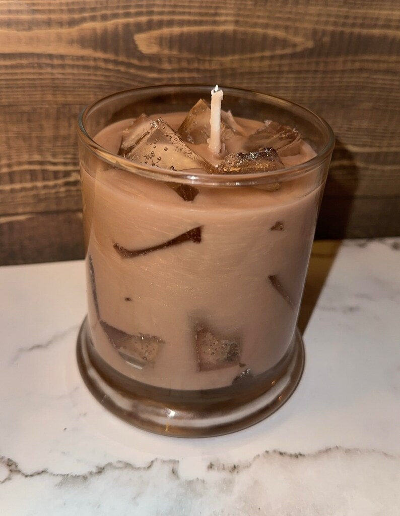Iced Mocha Latte Candle - Etsy