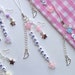 Customisable/personalised Beaded Keychain / Cute Aesthetic Kpop Bead ...