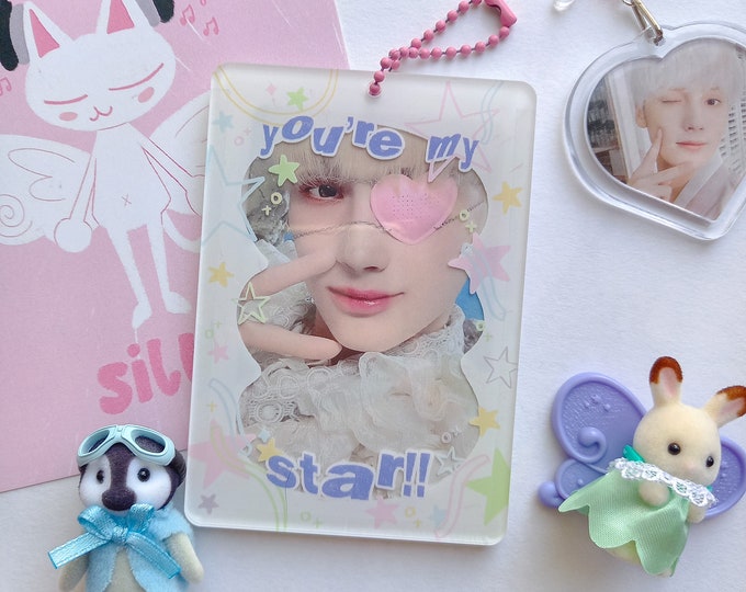 You're My Star Photocard Holder - Cute Y2k Aesthetic Kpop Acrylic ...