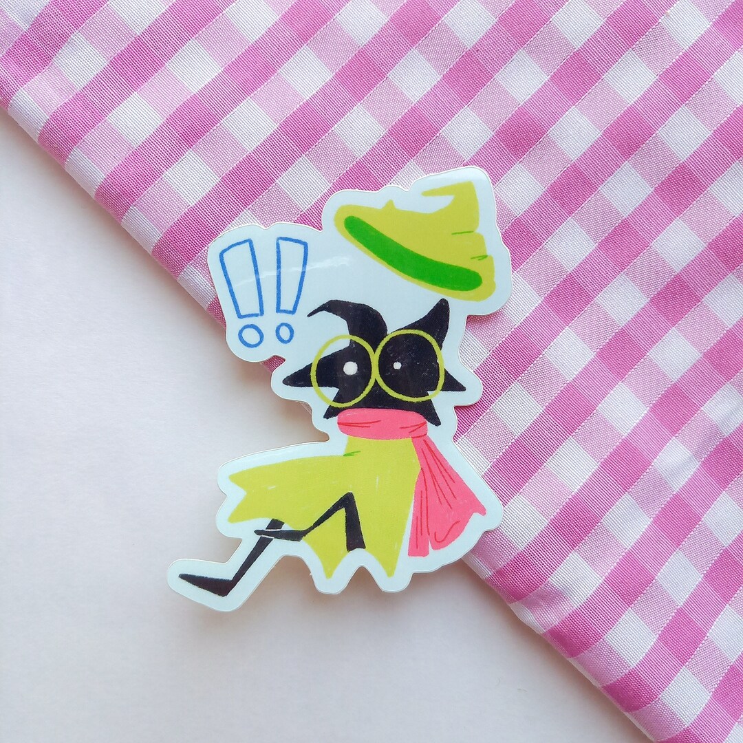 Deltarune Ralsei - Cute Glossy Vinyl Sticker - Etsy