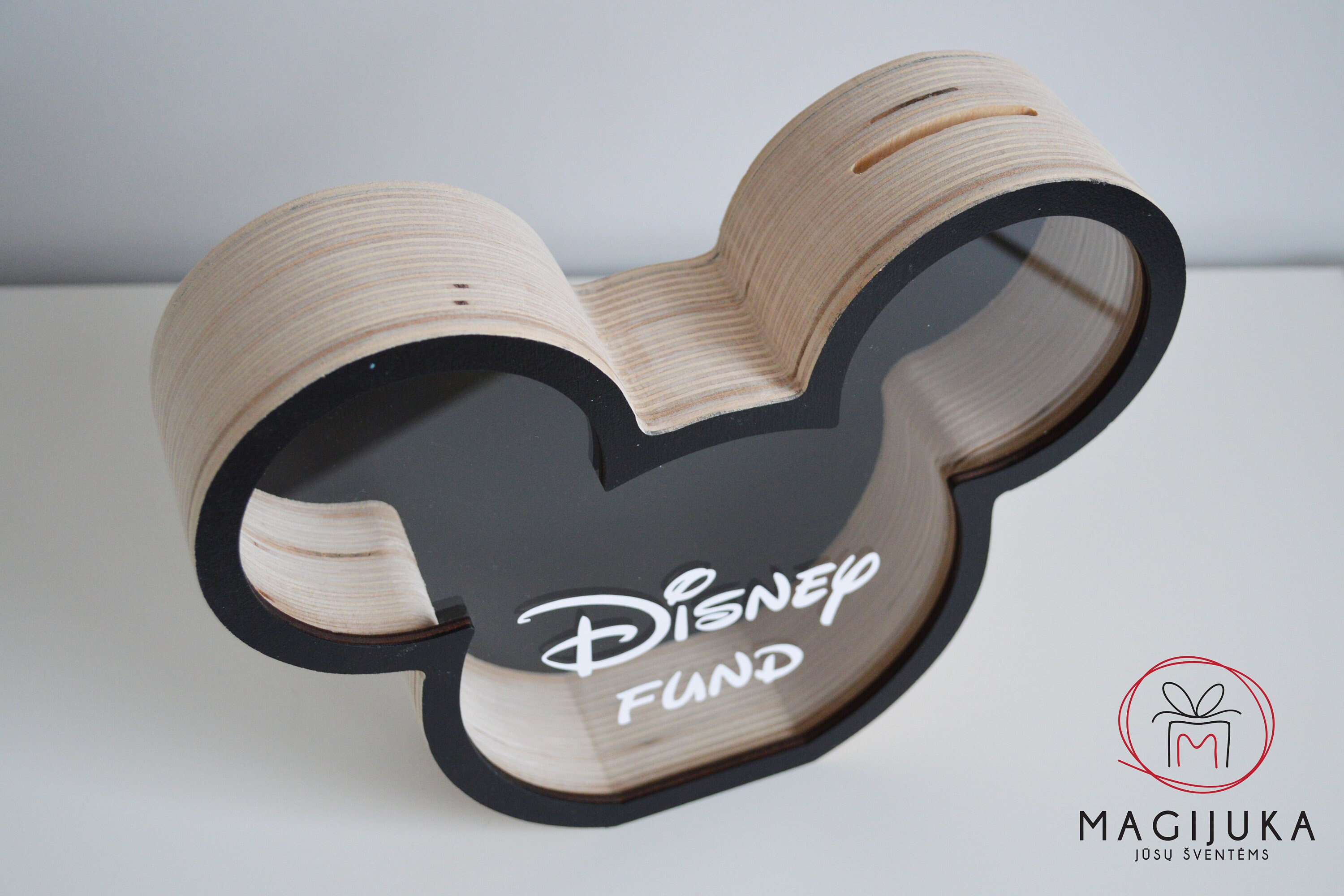 Personalised Mickey Mouse Money Box, Boy Girl Piggy Bank for Kids With ...