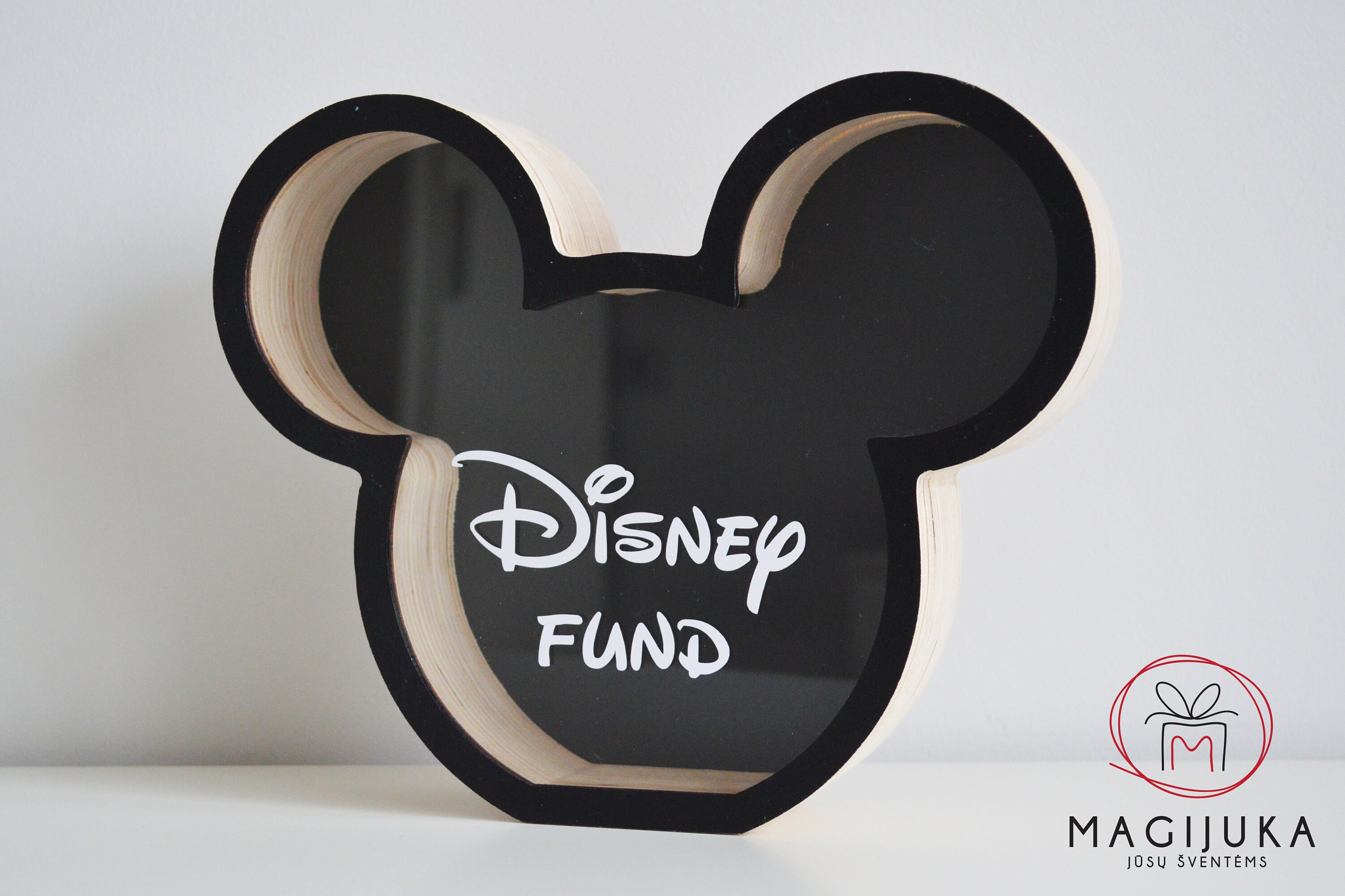 Personalised Mickey Mouse Money Box, Boy Girl Piggy Bank for Kids With ...