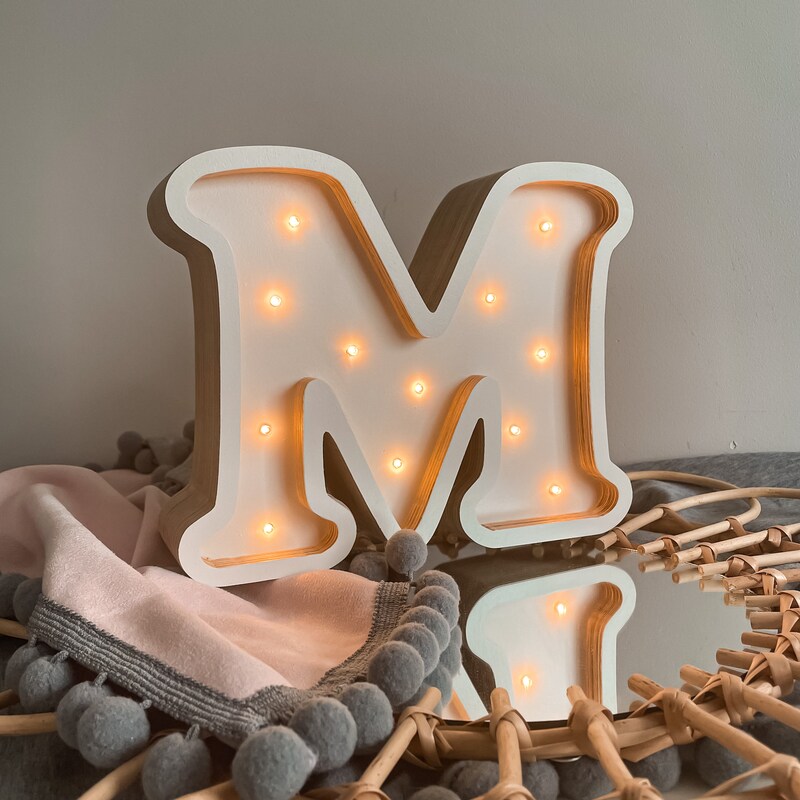 Lamp Letter - Etsy