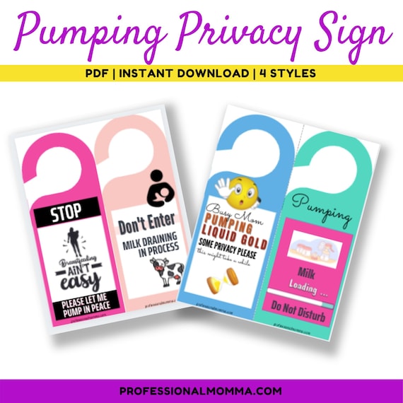 Wreaths & Door Hangers Breastfeeding Door Sign Privacy Please Door ...