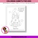 Coloring Pages for Kids, Kids Coloring Pages, Printable Kid ...