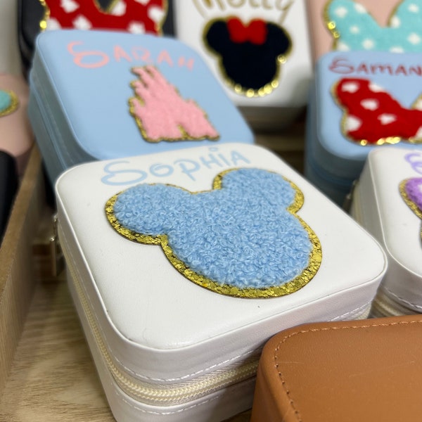 Mickey Mouse Travel Jewelry Case - Etsy