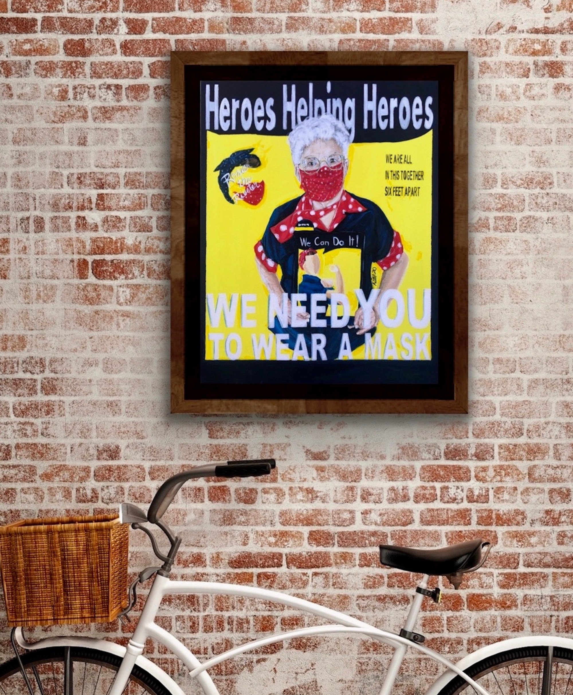 Modern Day Rosies-mae the Riveter - Etsy