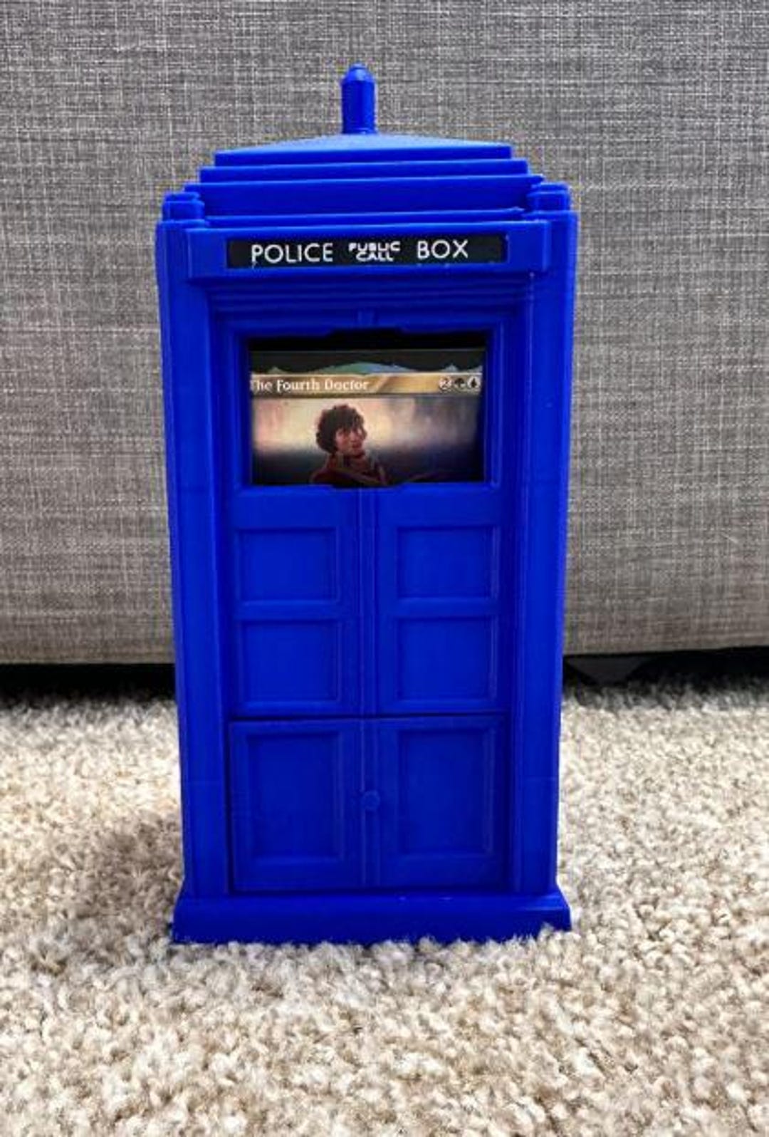 Tardis - Magic the Gathering Commander and Other Item Deckbox Dnd D&D ...