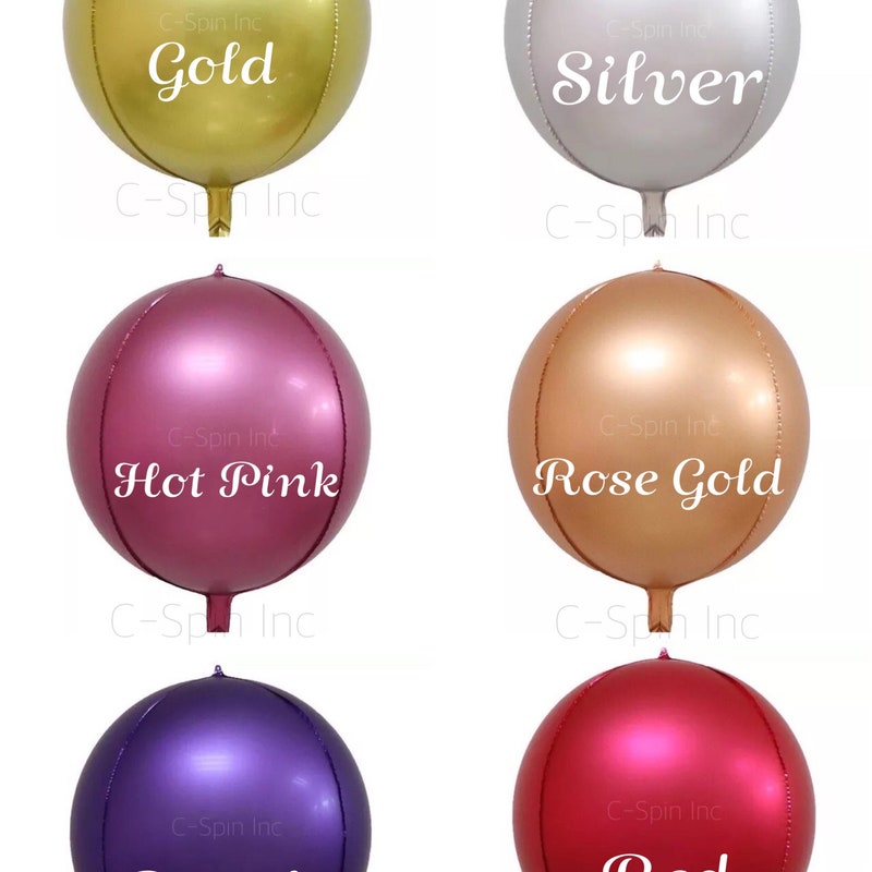 Metallic Gold Balloons - Etsy