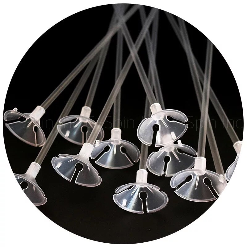 Long Latex Balloon Sticks With Cups Birthday Wedding Party Balloons ...