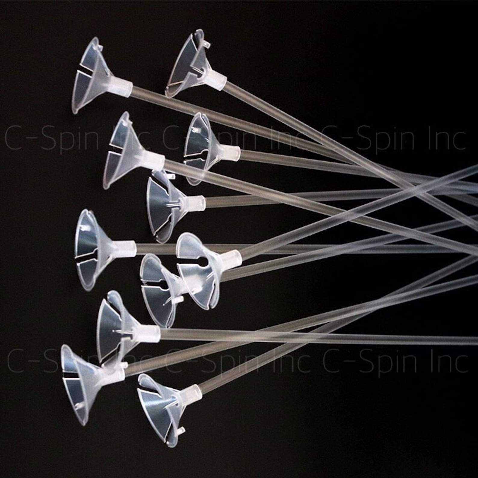 Long Latex Balloon Sticks With Cups Birthday Wedding Party - Etsy