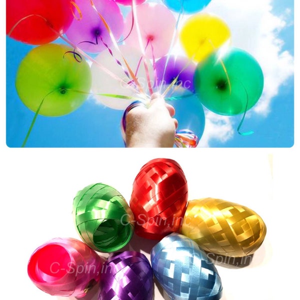 Curling Balloon Ribbon - Etsy