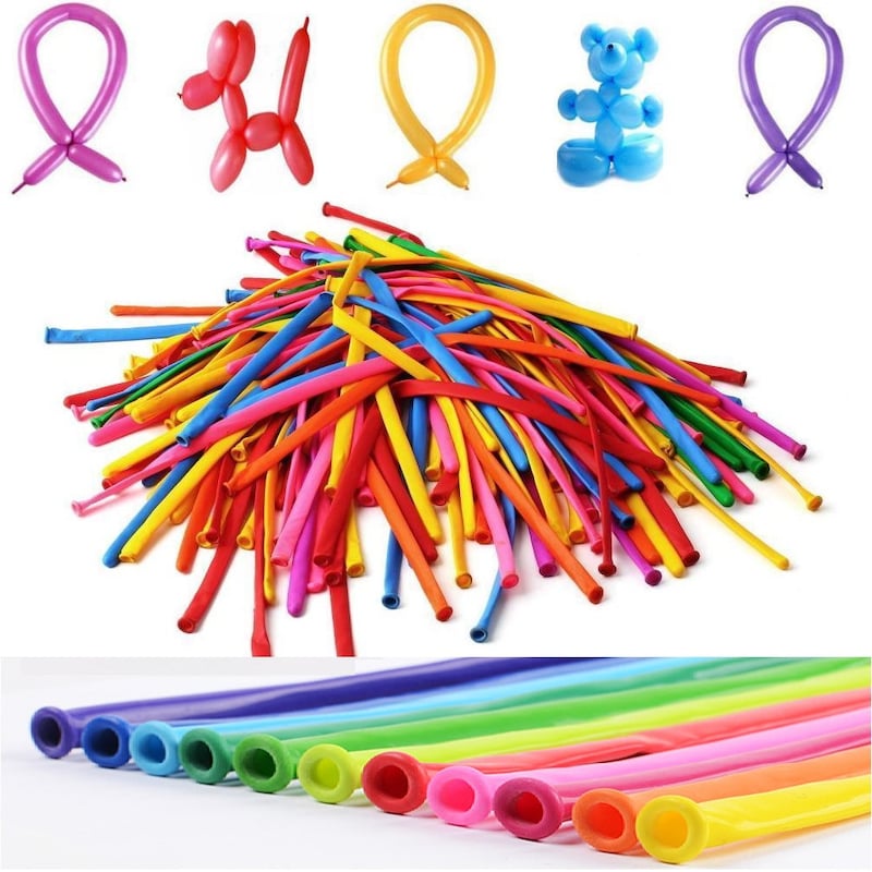 Long Twisting Latex Balloons - Etsy