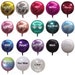 Bulk Size 10" 18" 22" 32" Inch 4D Round Sphere Ball Foil Balloons Mylar ...