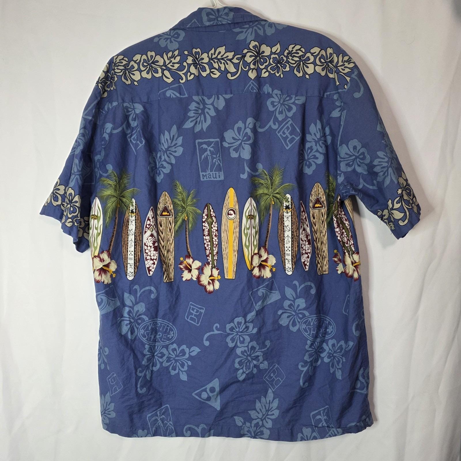 Vintage 1990s Winnie Fashion Hawaiian Shirt Mens XL Surfboard Print ...