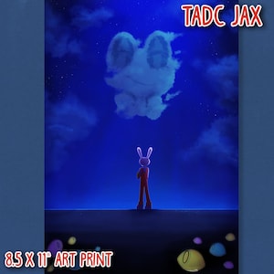 TADC Jax "lonely Sky" PRINT [8.5x11"] - Etsy