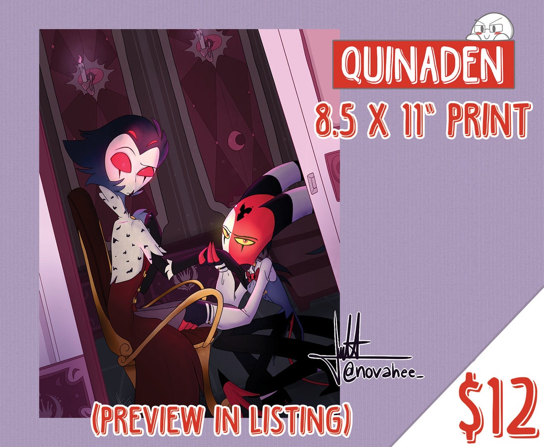 Helluva Boss STOLITZ at Your Service PRINT - Etsy