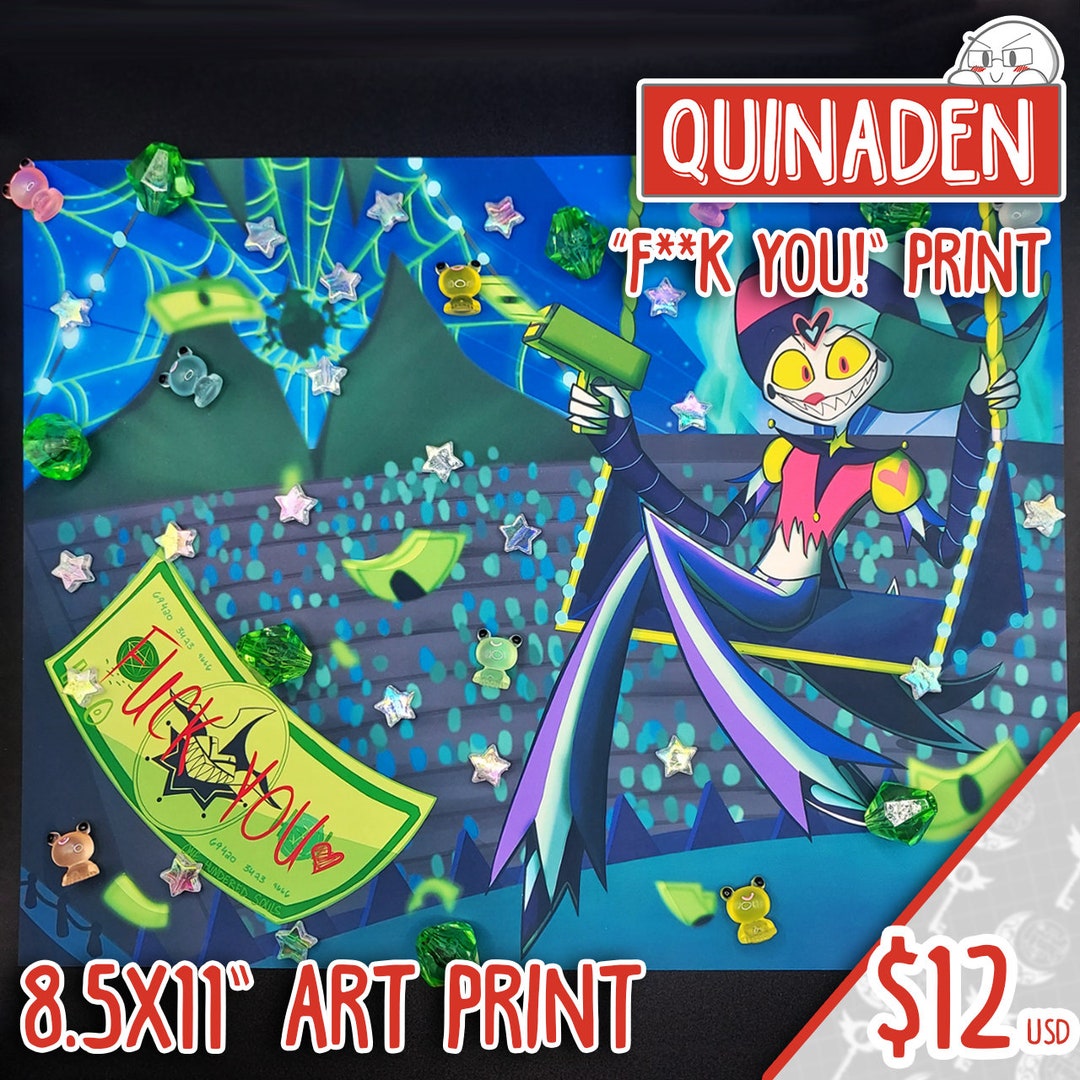 Helluva Boss f You Fizzarolli Art Print - Etsy