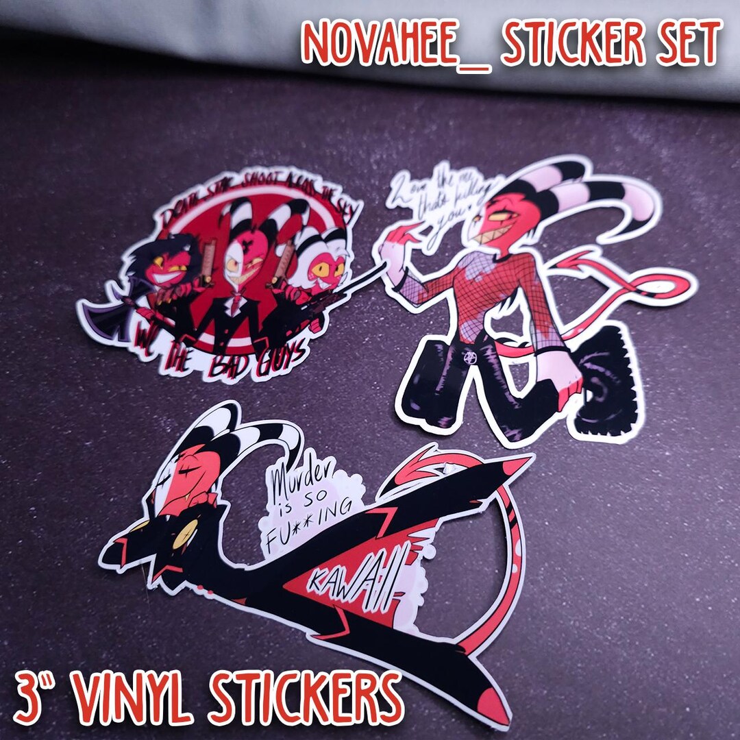 Helluva Boss - STICKER SET [3-4"] - Etsy