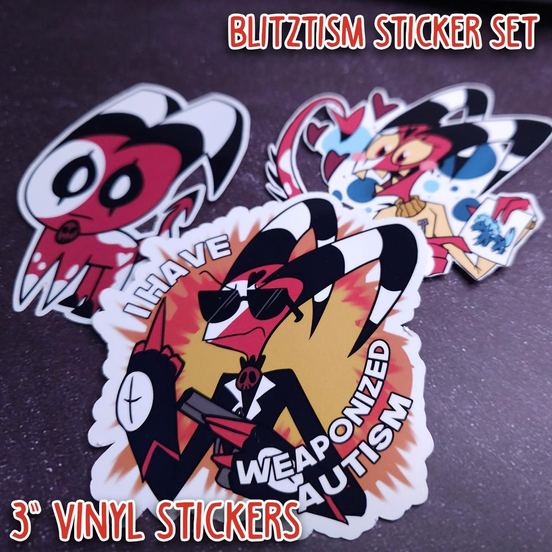Helluva Boss STICKER SET [blitztism] - Etsy
