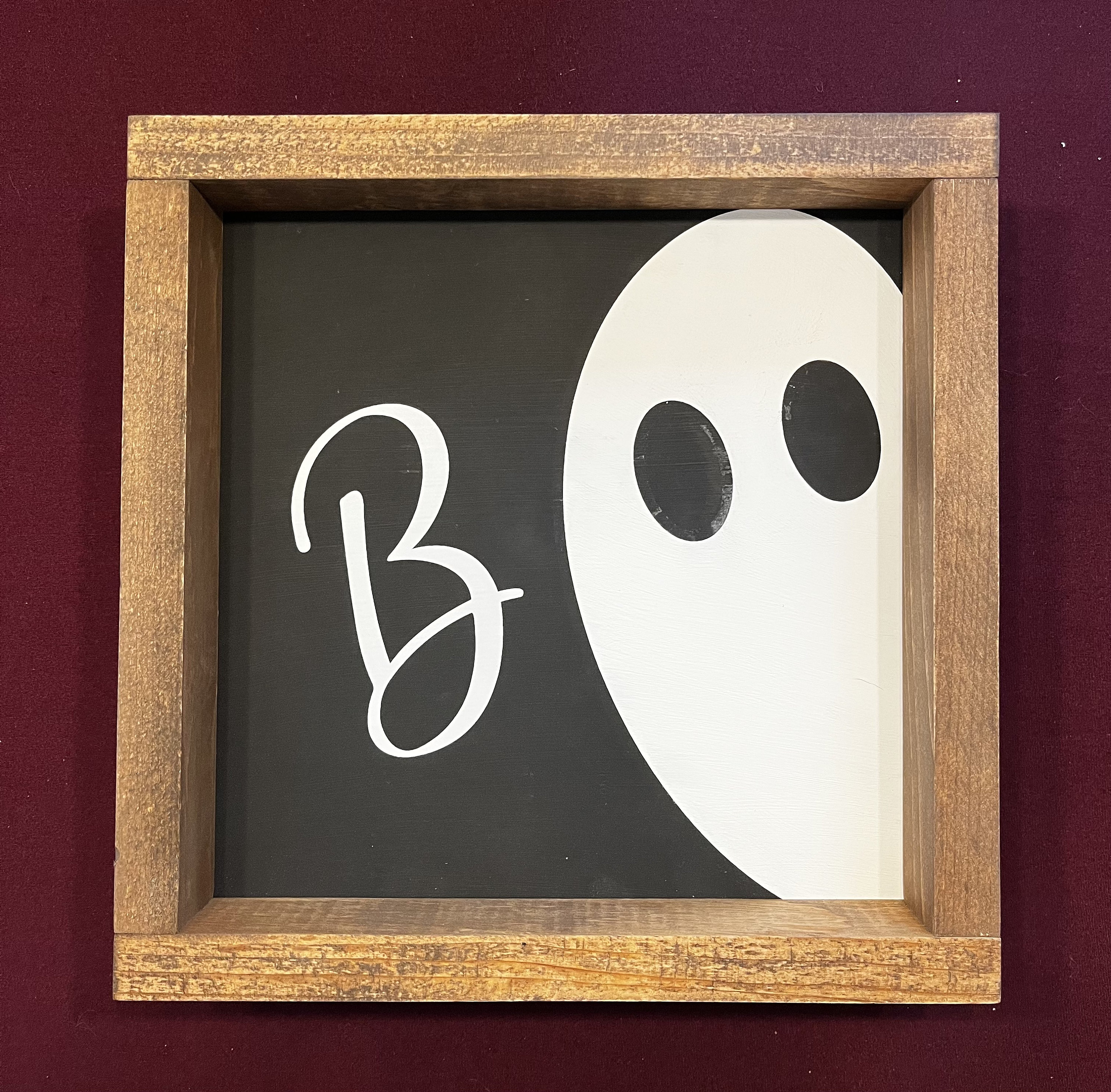 Halloween Sign | Fall Sign | Ghost Sign - Etsy