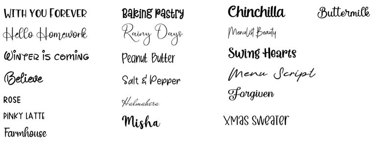 Food Menu Signs - Etsy