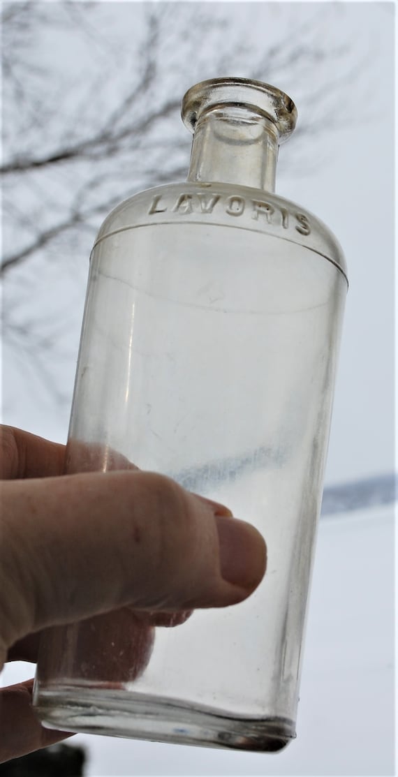 LAVORIS Mouthwash Original Glass Bottle From Early 1900s - Etsy