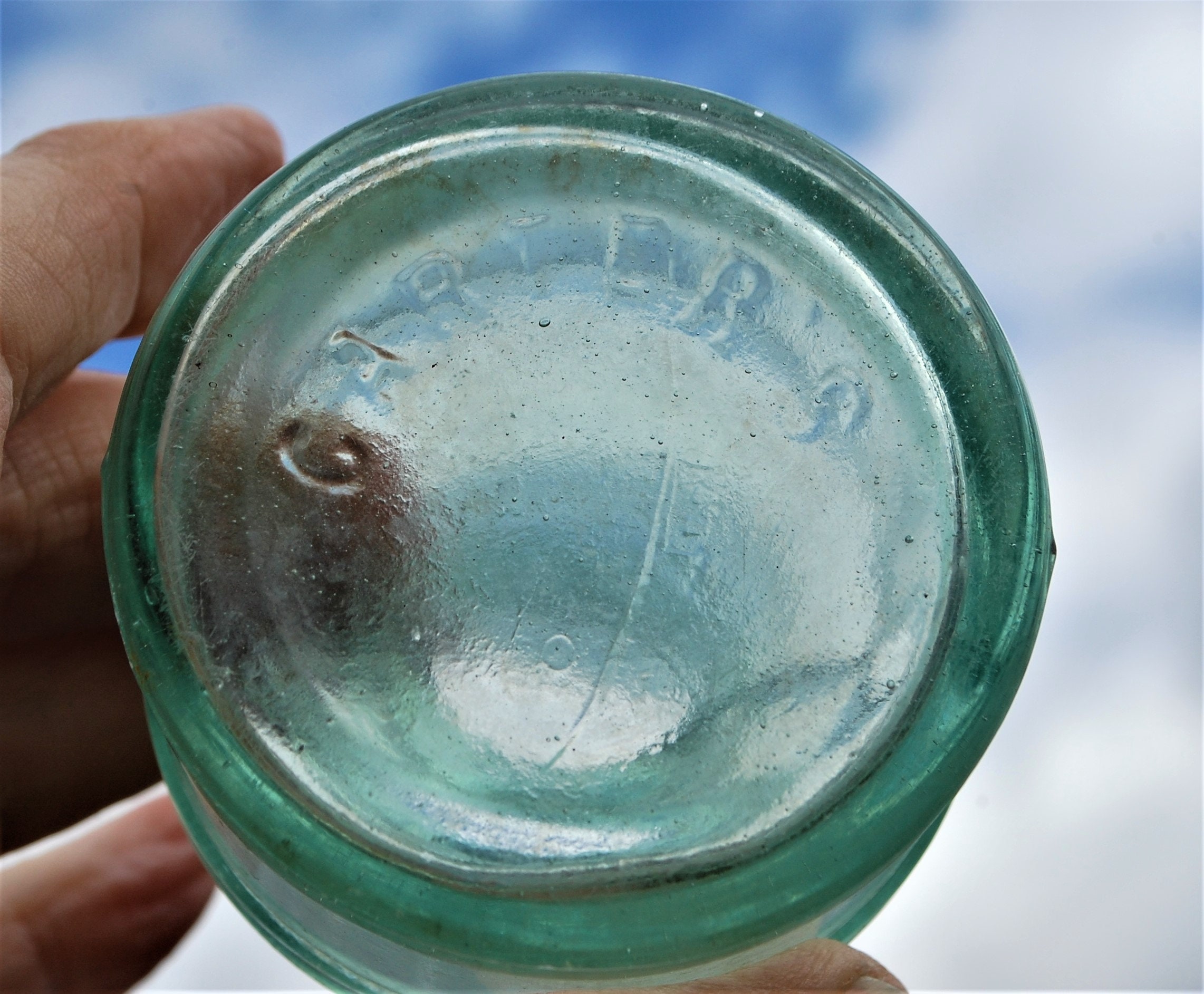 CARTER’S Ink Bottle, a Vintage Light Green, From the Late 1800s - Etsy