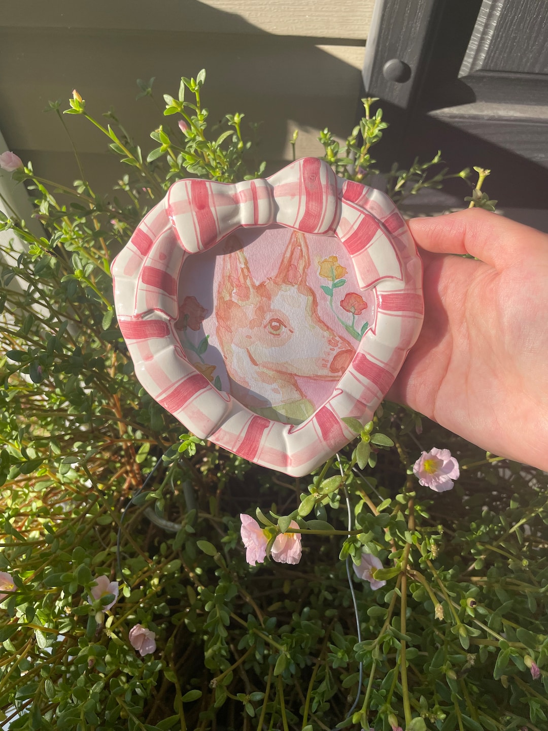 Hand Painted Dog Art, Kidcore Art Print, Greyhound Art Print, Kawaii ...