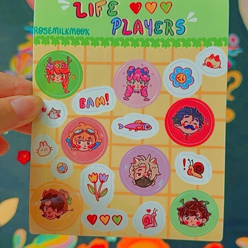 Life Series Vinyl Sticker - Etsy