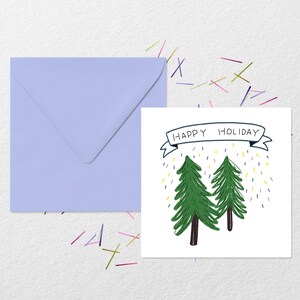 Christmas Folding Card Printable 5X7 Digital Download Blank - Etsy