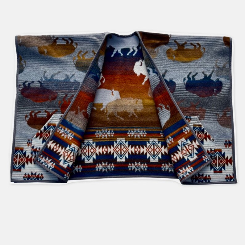 Close Out Sale Prairie Rush Hour Ruana by L7 Designs Made With a ...