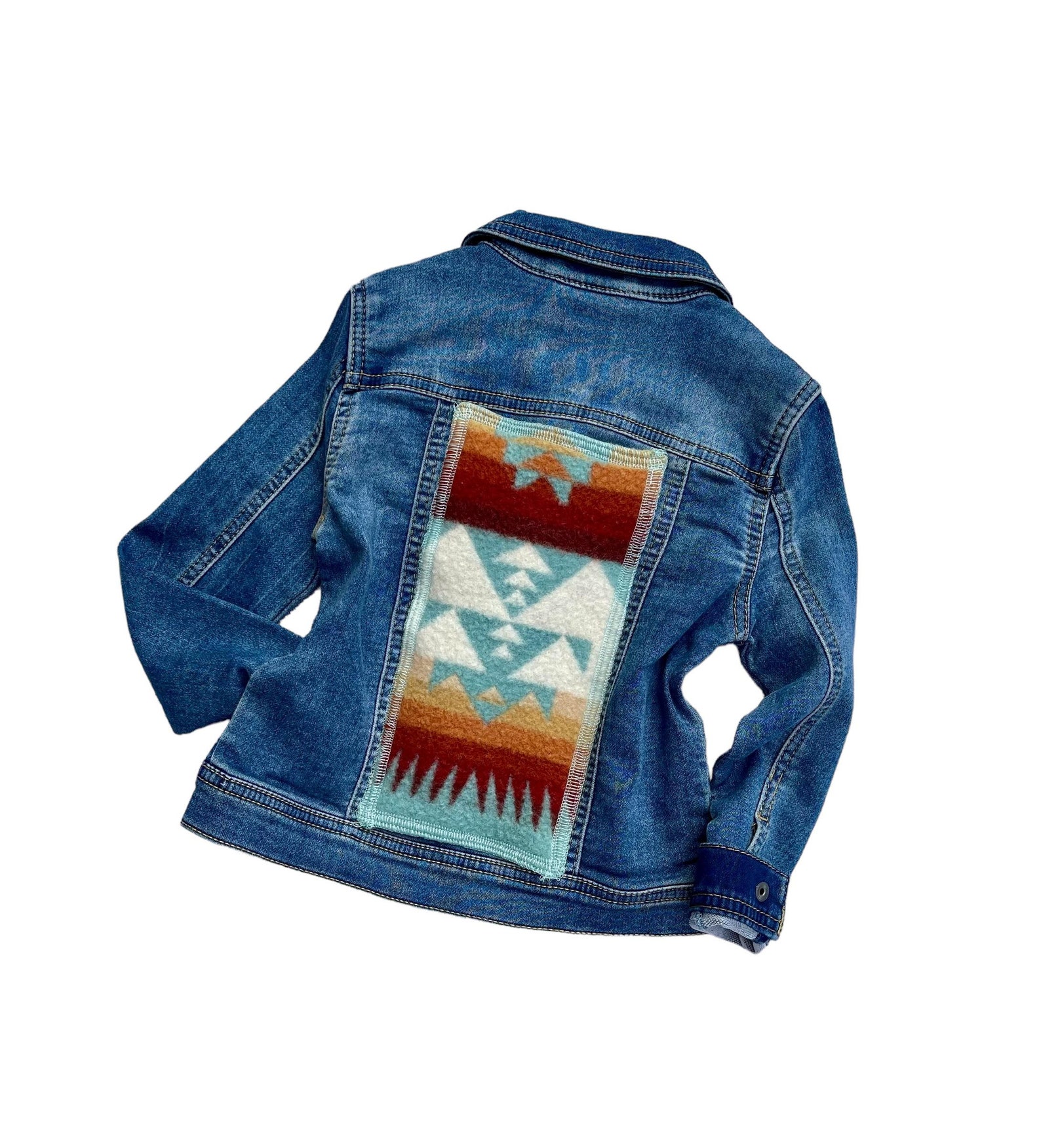 Toddler 4T Denim Jacket With Pendleton® Wool - Etsy