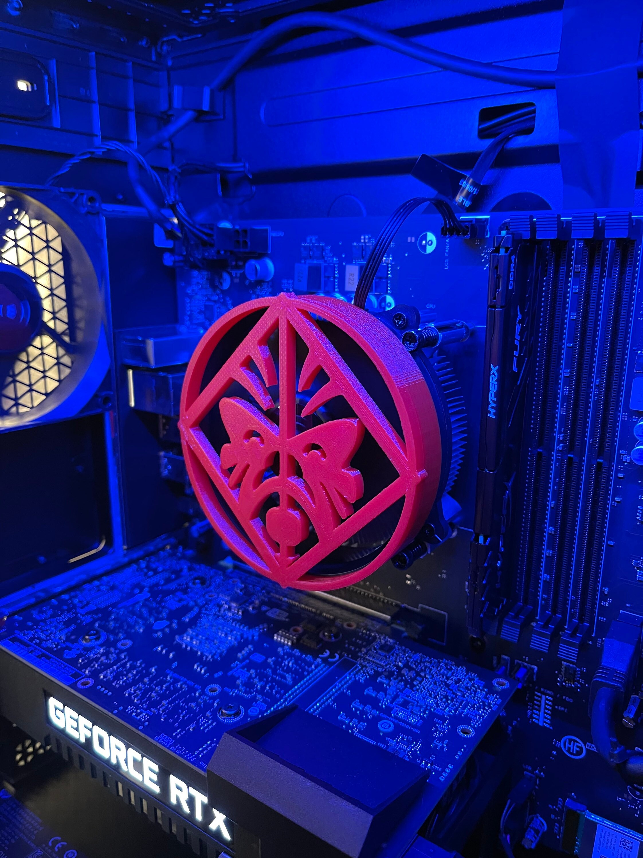 Hp Omen 25L 3d Printed Cpu Fan Cover - Etsy