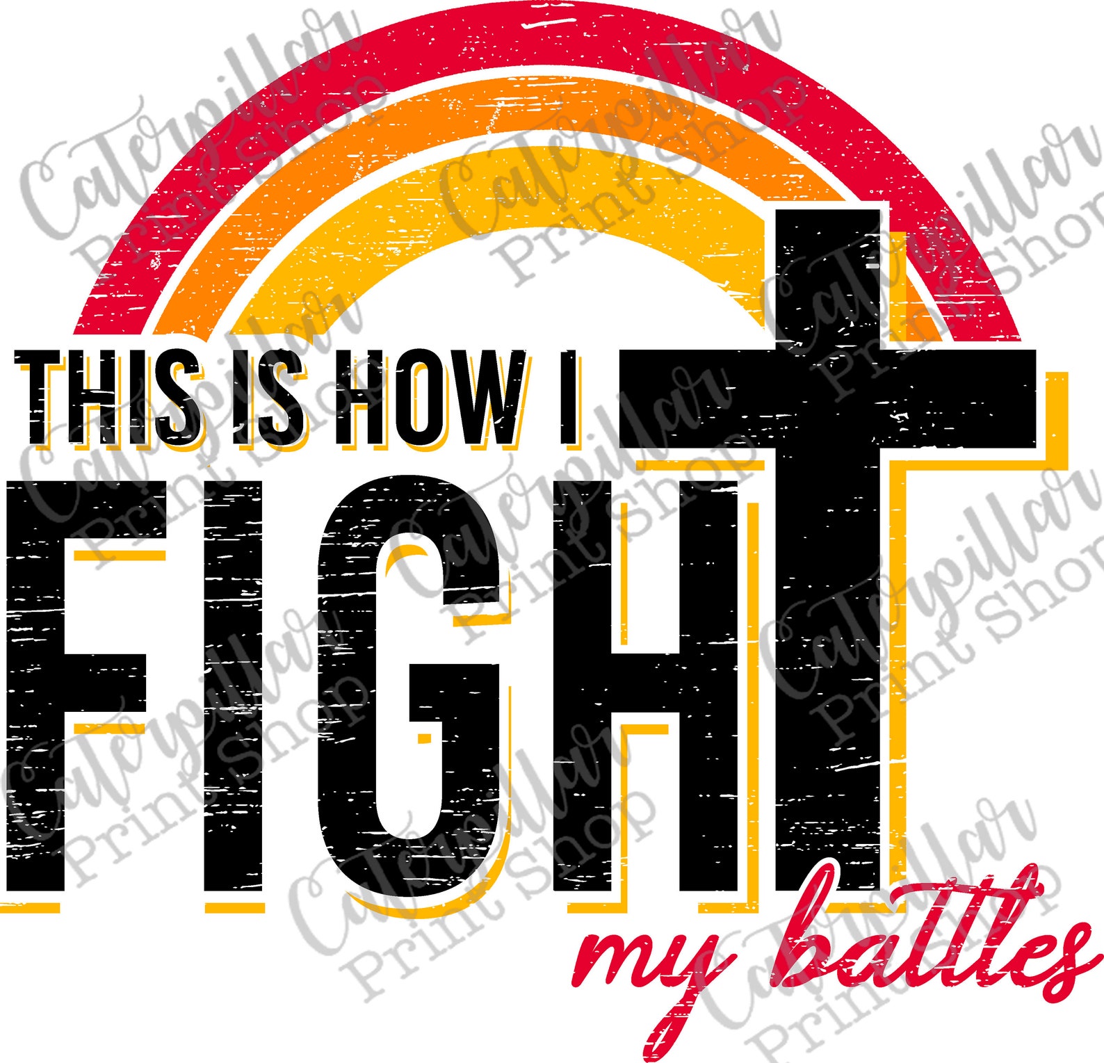 Jesus Fights My Battles HQ Print Transfer Christian - Etsy