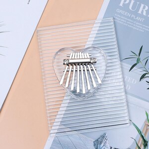 Mini 8 Keys Kalimba-beginners Finger Piano, Pocket Musical Instrument ...