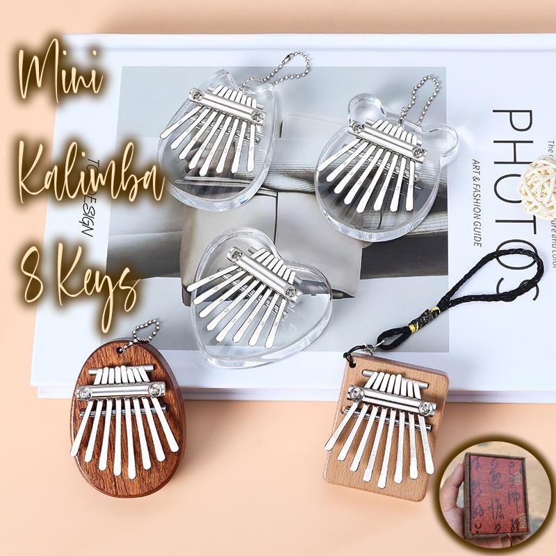 Mini 8 Keys Kalimba-beginners Finger Piano, Pocket Musical Instrument ...